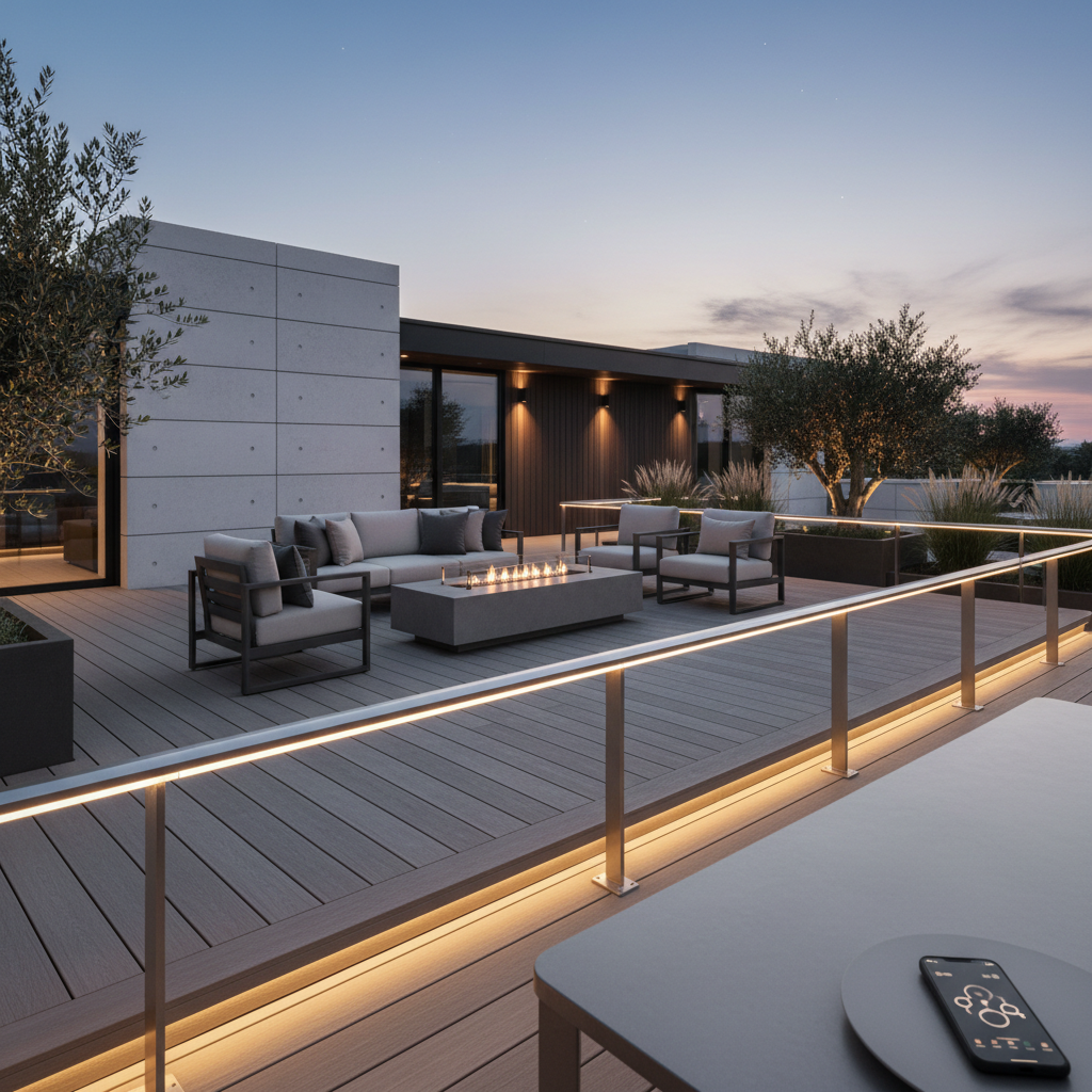 App-Controlled Deck Lighting: Smart LED Integration in 2026 | Senmit
