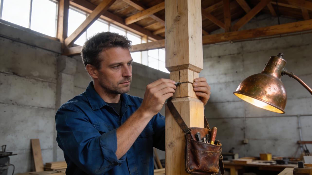 Wood Creep Explained: Stop Bowing Posts & Loose Cables | Senmit