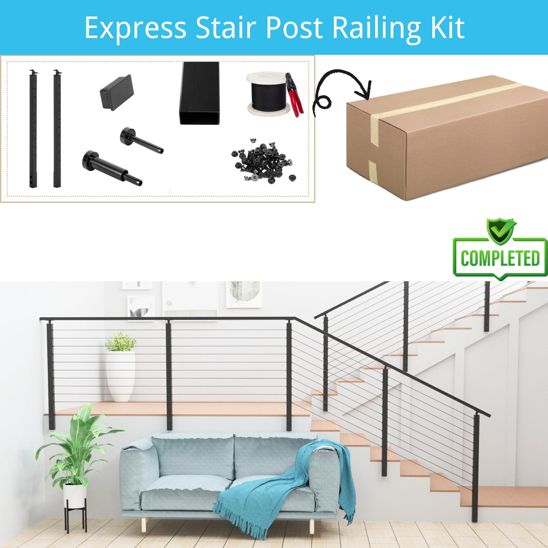 Metal Cable Railing Systems for Decks, Stairs, and Balcony - Senmit ...