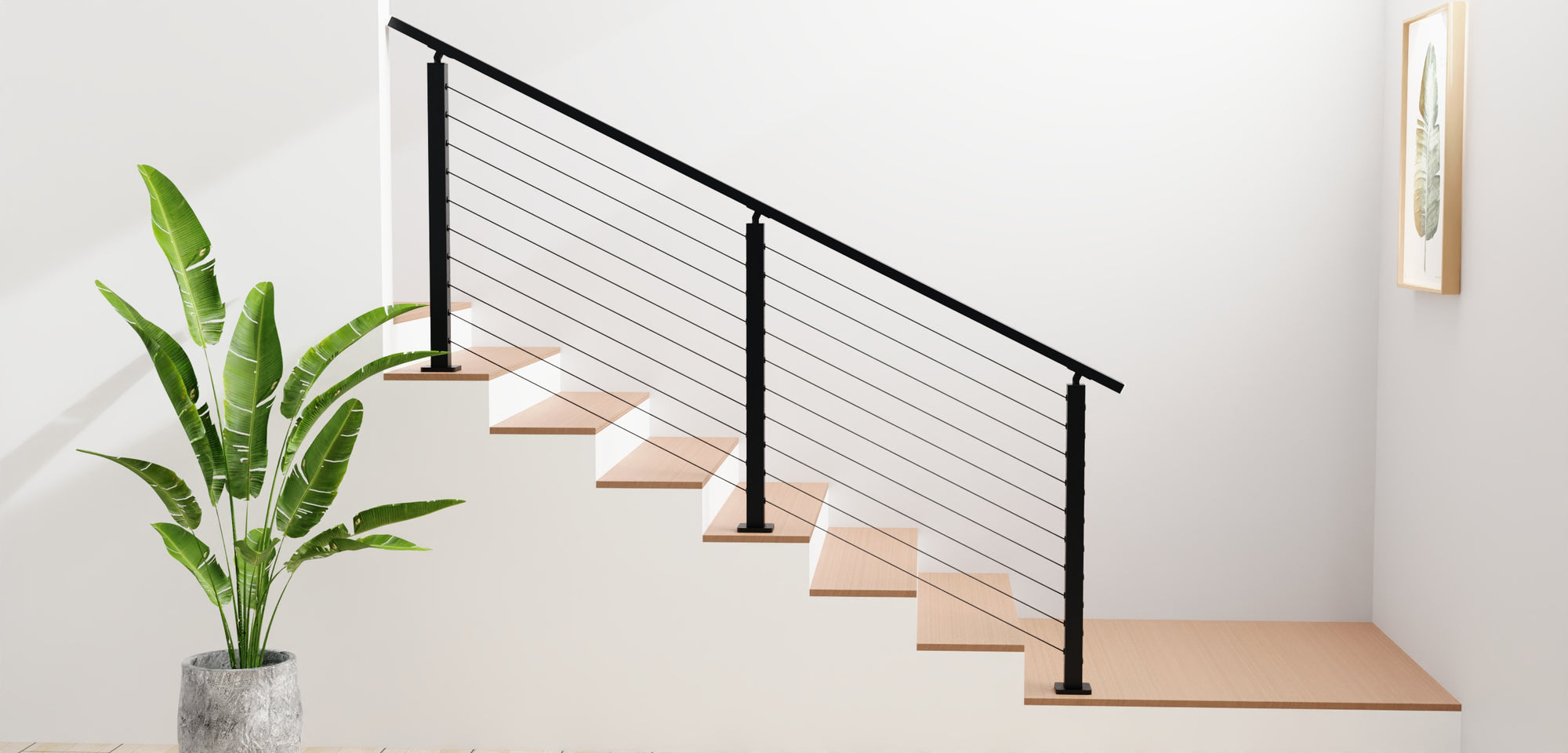 Surface Mount Stainless Steel Posts | Cable Railing System – Senmit