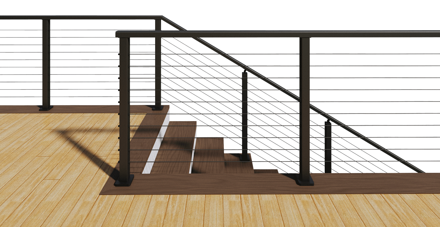 Metal Cable Railing Systems | For Decks, Stairs, and Balcony – Senmit