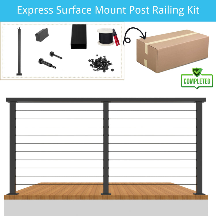 Metal Cable Railing Systems for Decks, Stairs, and Balcony - Senmit ...