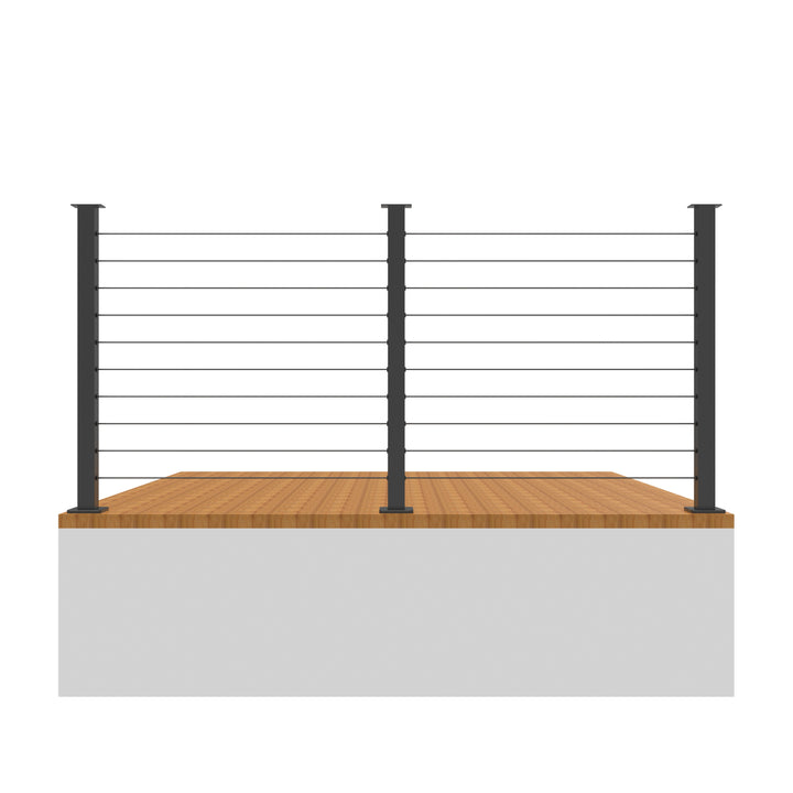 Metal Cable Railing Systems for Decks, Stairs, and Balcony - Senmit ...