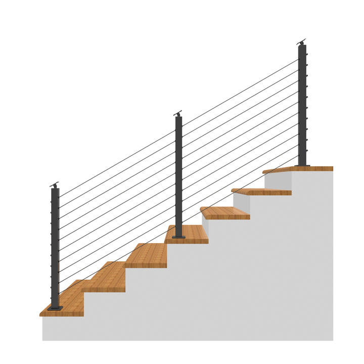 Metal Cable Railing Systems for Decks, Stairs, and Balcony - Senmit ...