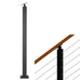 Senmit Surface Mount Cable Railing Post - Stainless Steel 2”x2” Square